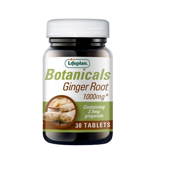 Lifeplan - Botanicals Ginger Root 1000mg