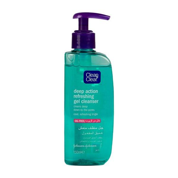Clean And Clear Deep Action Refreshing Gel Cleanser