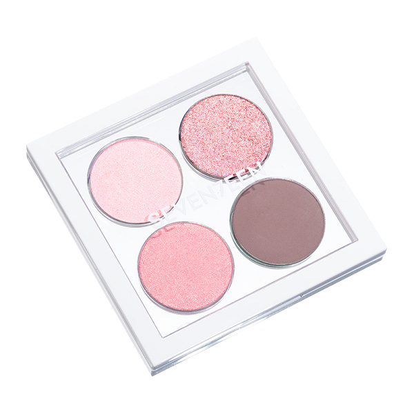 Seventeen - Vibrant Eyes Quad Palette 01 Flirty Pink